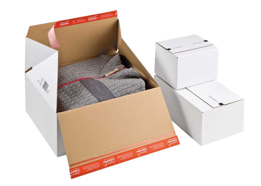 Shipping boxes with double sealtape Get it now - PackageMate