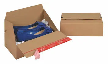 Sturdy Kraft Shipping Box - High-Quality Packaging for Medium Items