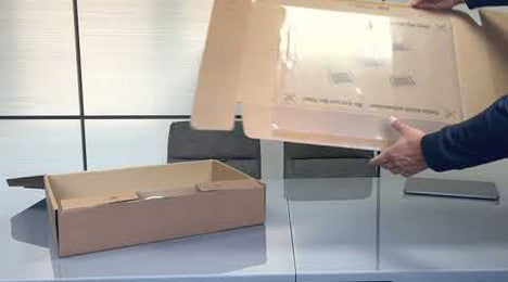 Laptop boxes - the shock-resistant solution - Shipping boxes - PackageMate